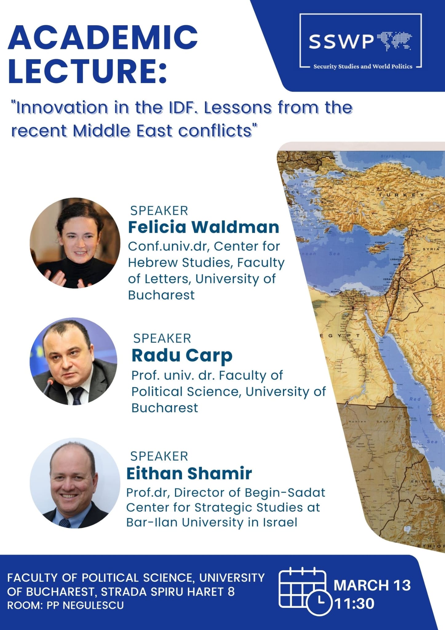 Lecture: Innovation in the IDF/ Lessons From the recent Middle East ...